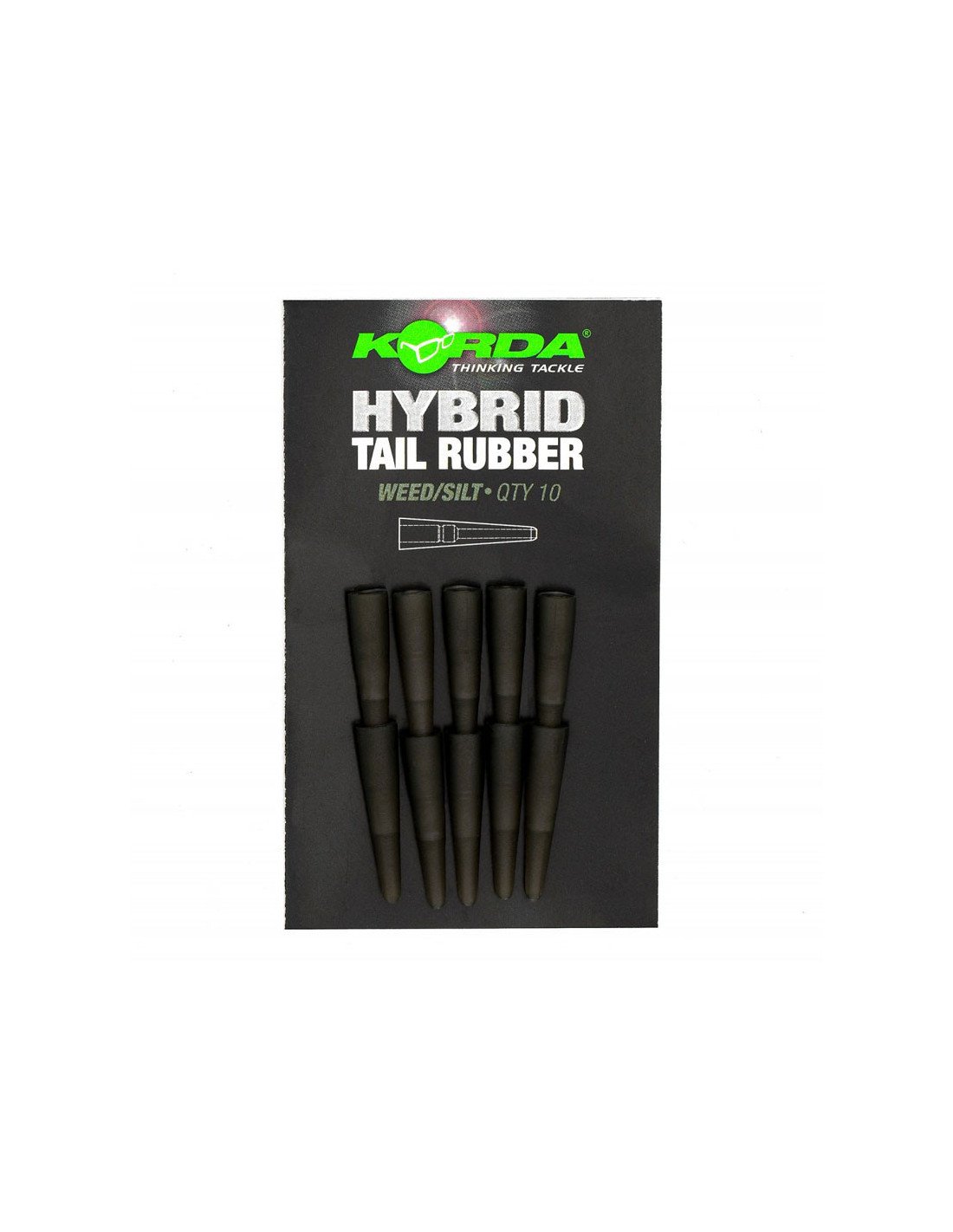 Korda Hybrid Tail Rubber Weed Silt Safty Clip Sleeves | JJ-Fishing